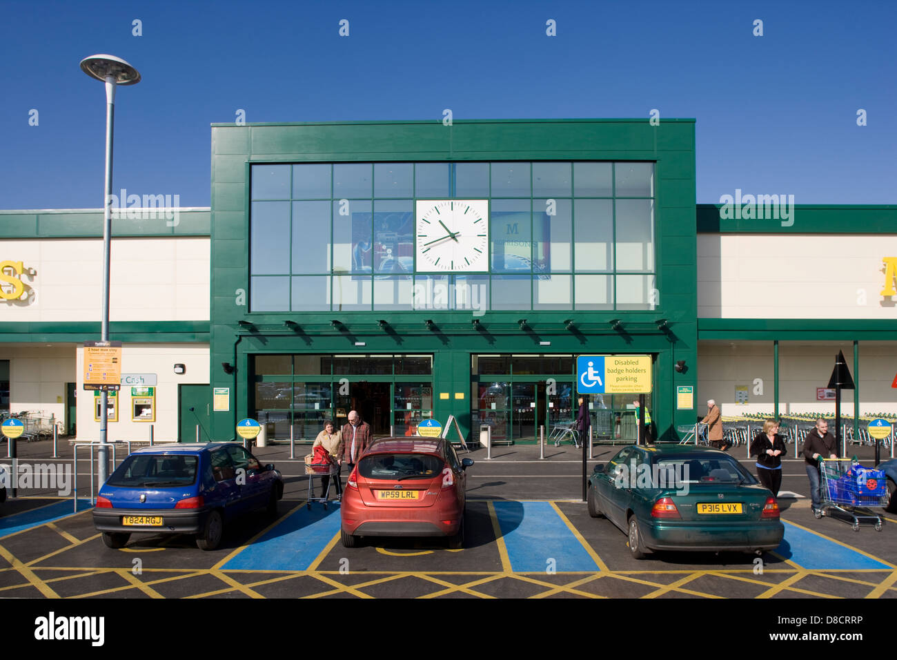Morrisons Supermarket Borehamwood Stock Photo - Alamy