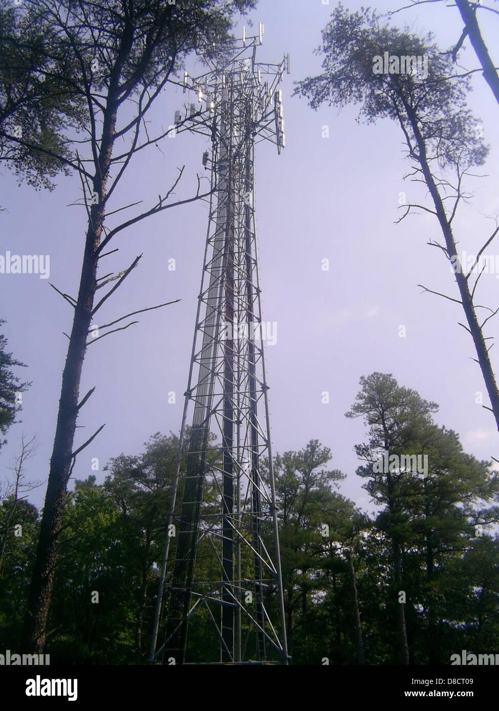 Large cell tower Stock Photo - Alamy