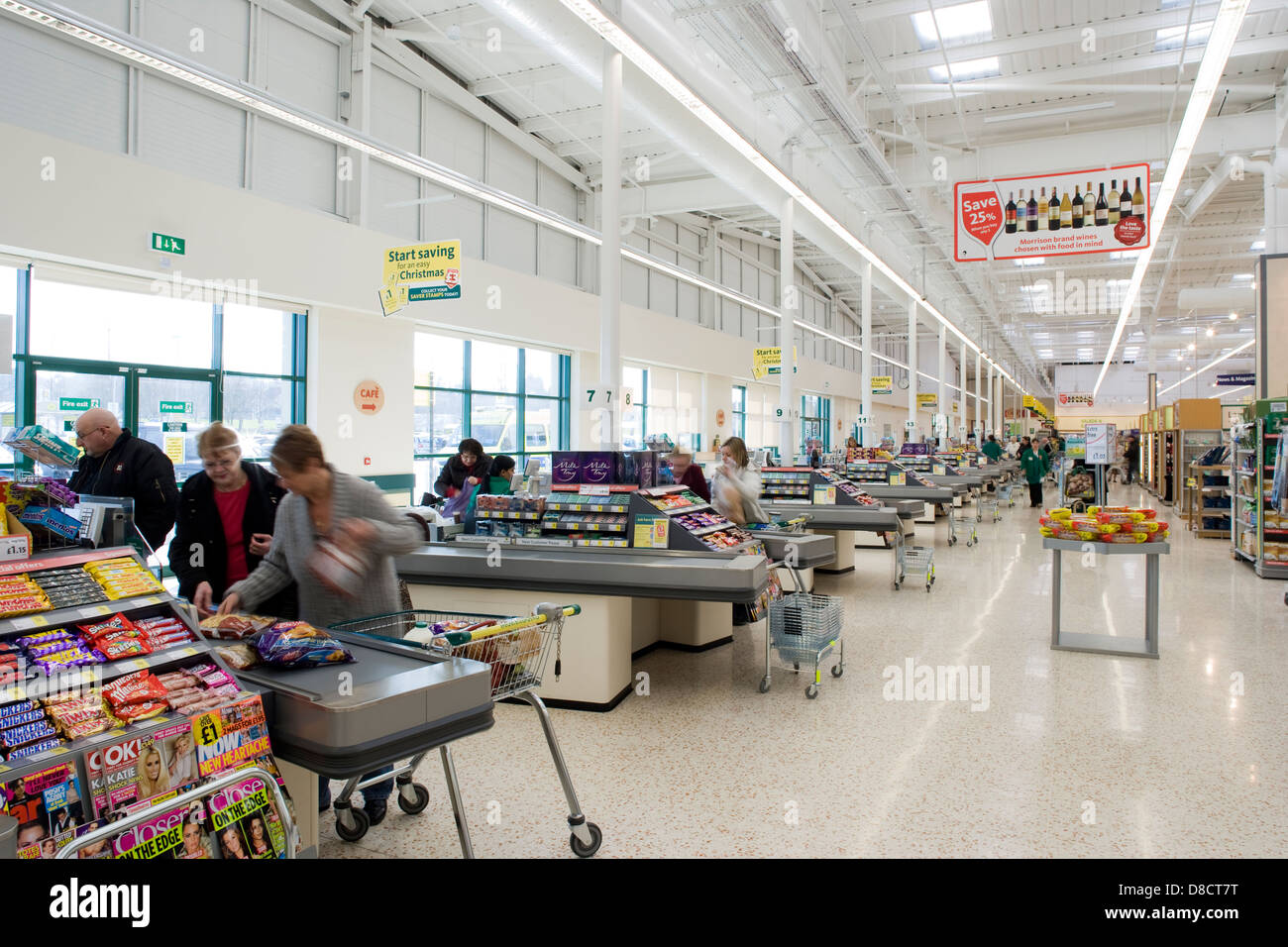 Morrisons Supermarket Borehamwood Stock Photo - Alamy