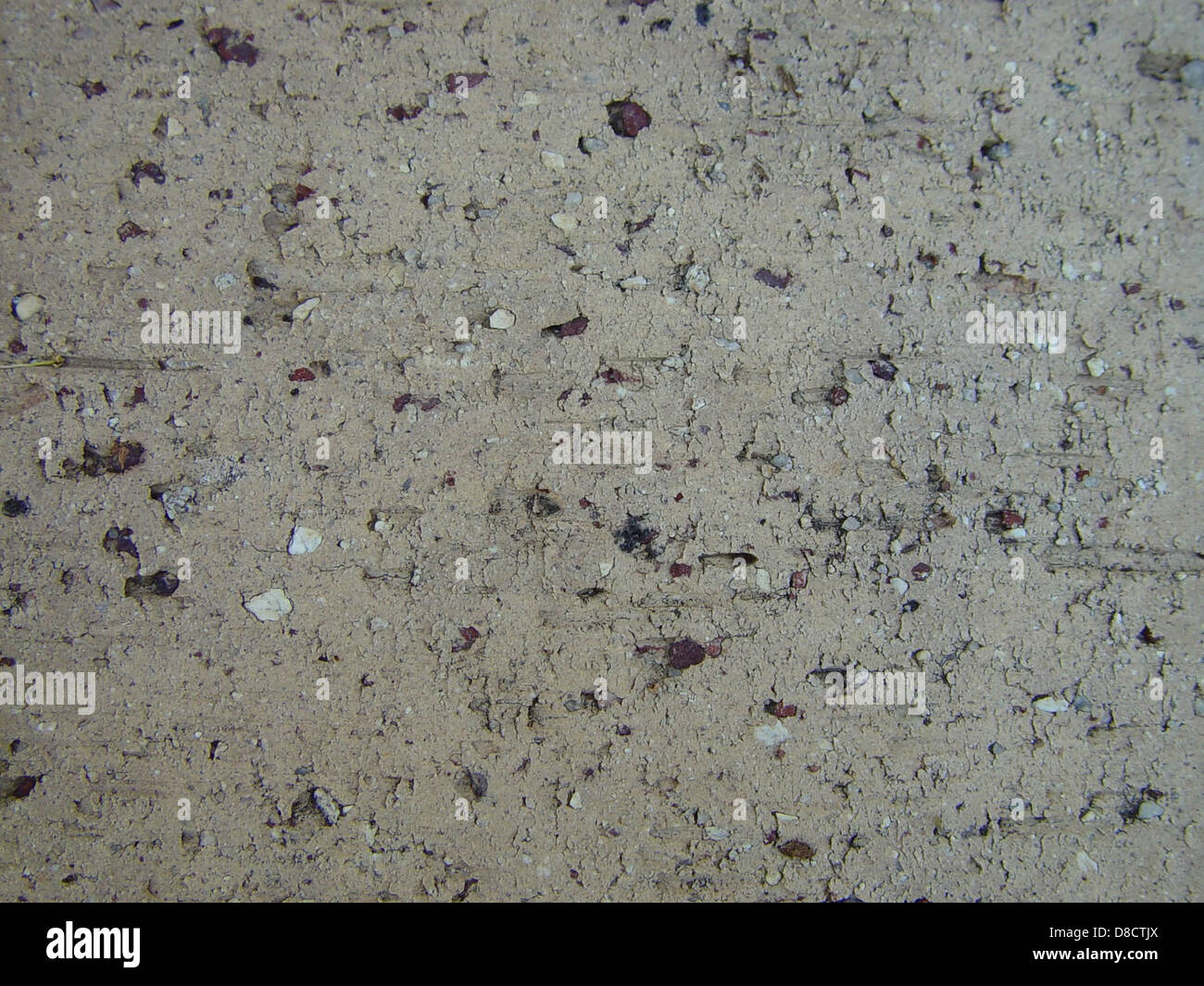 A close-up of light brick texture showing the pattern and natural color ...