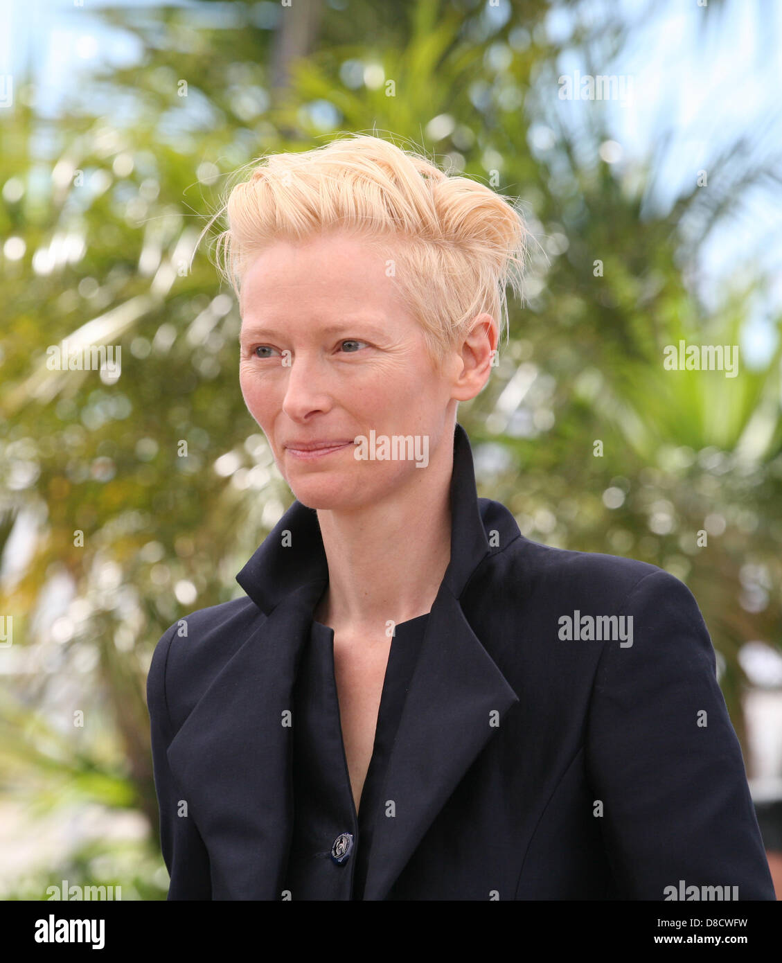 Actress Tilda Swinton at Only Lovers Left Alive Photocall Cannes Film ...