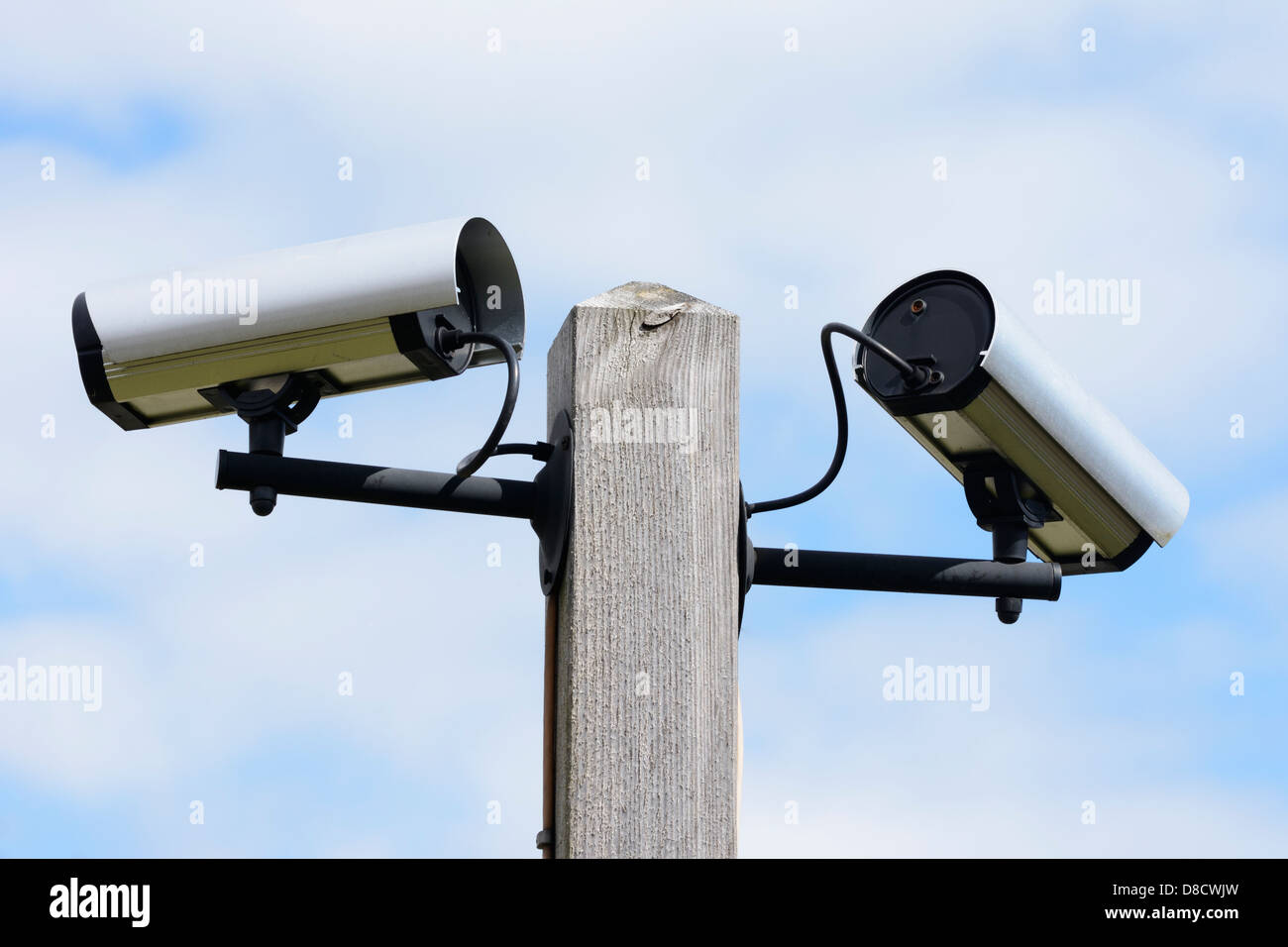 Security monitoring with video surveillance cameras Stock Photo - Alamy