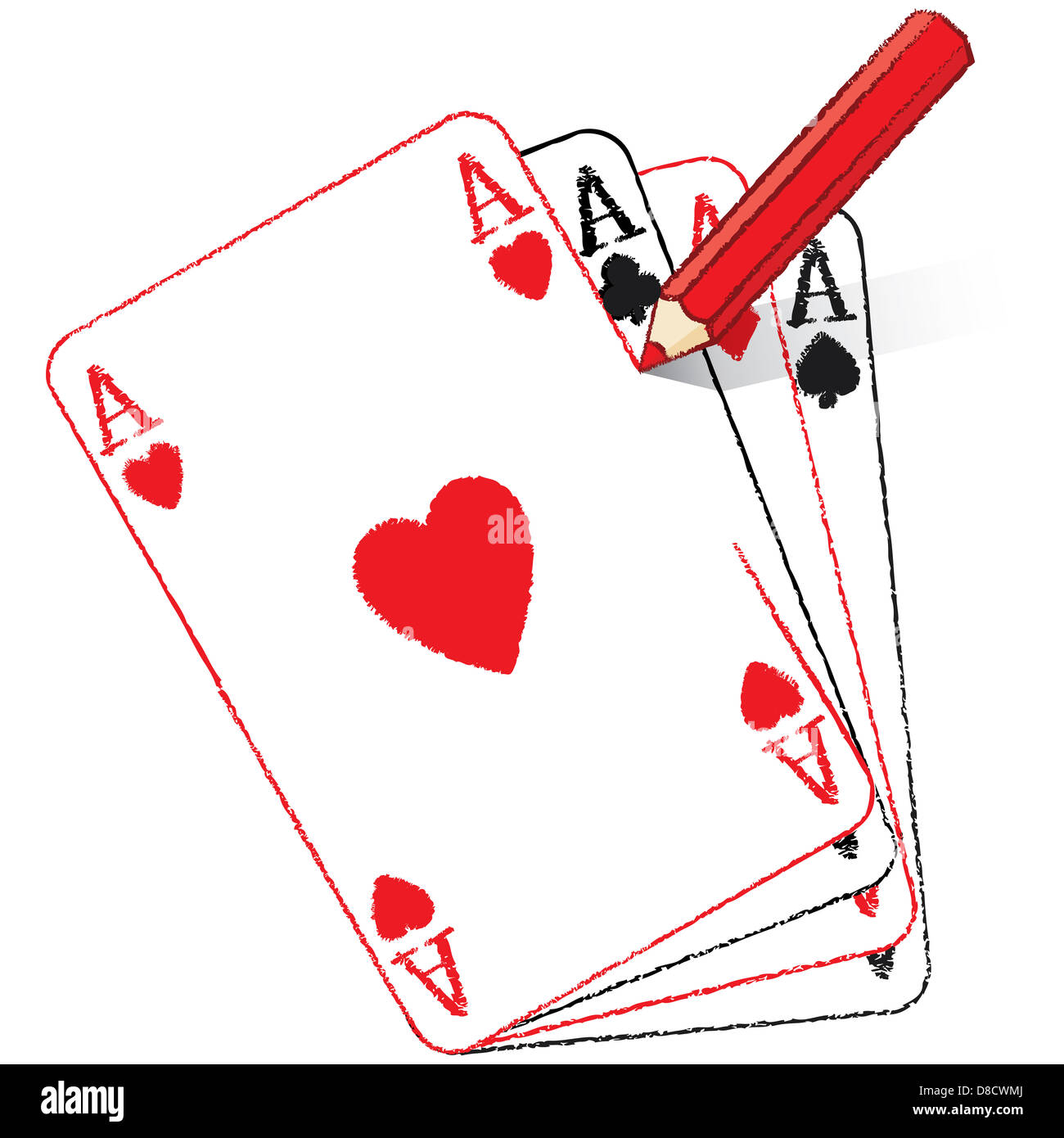 Ace Card Drawing