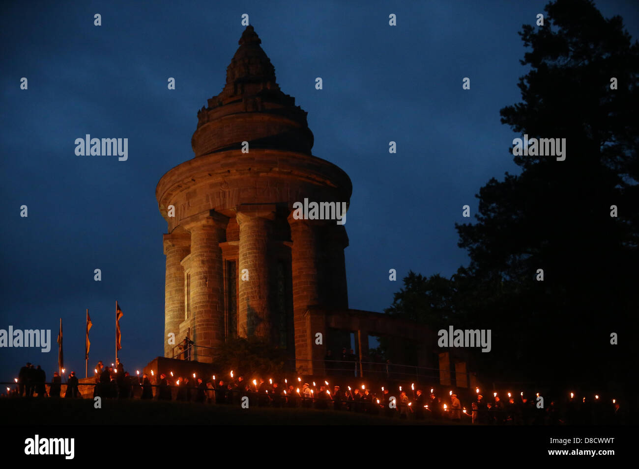 Members of different fraternities gather at a fraternity memorial ...