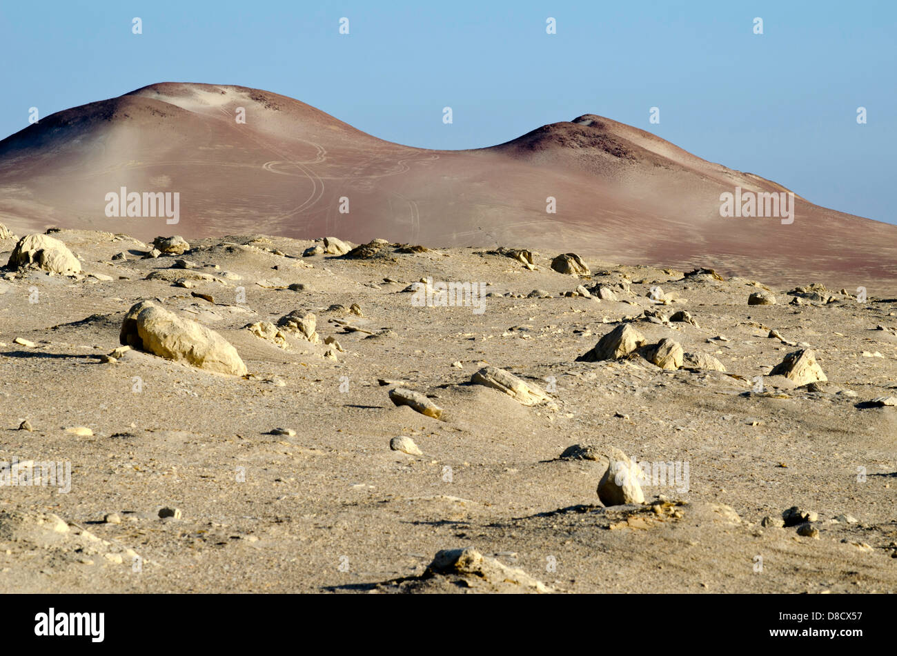 Paracas National Reserve. Archaeological site of Cerro Colorado. Peru ...