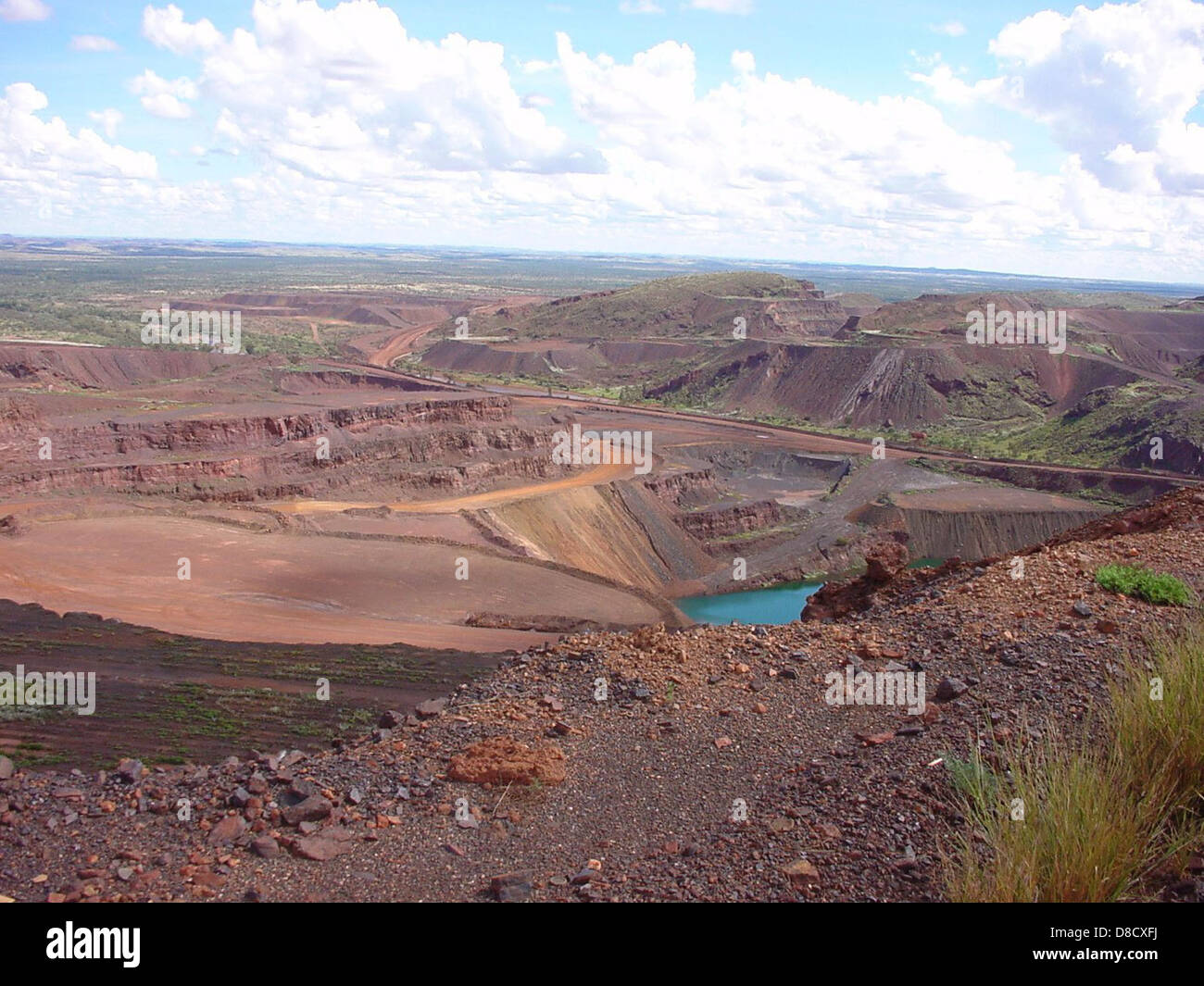 Mining operations paraburdoo mine Stock Photo - Alamy