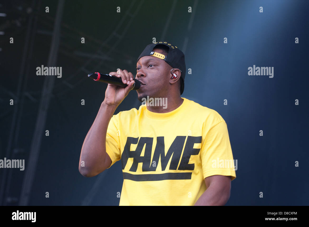 Rapper Dizzee Rascal at Radio1's One Big Weekend had the crowd jumping ...
