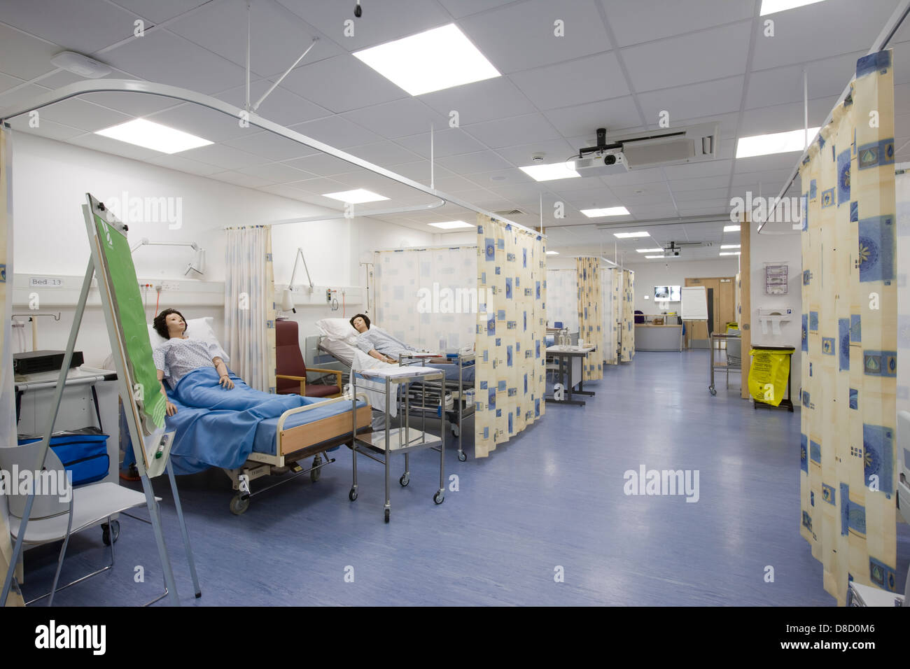 Buckinghamshire University Uxbridge Campus hospital classroom with ...