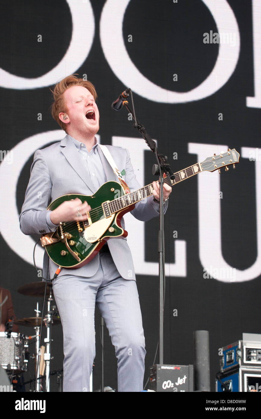 alex trimble, two door cinema club Stock Photo - Alamy