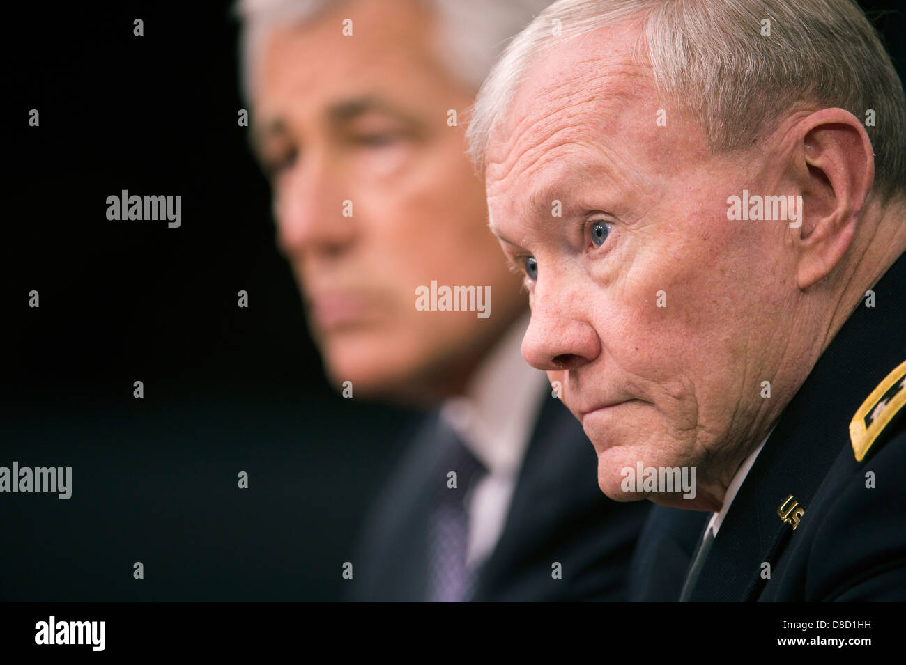US Chairman of the Joint Chiefs of Staff Gen. Martin Dempsey and ...