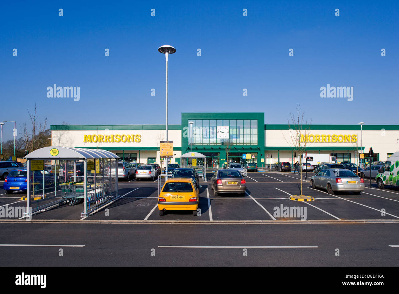 Morrisons Supermarket Borehamwood Stock Photo - Alamy