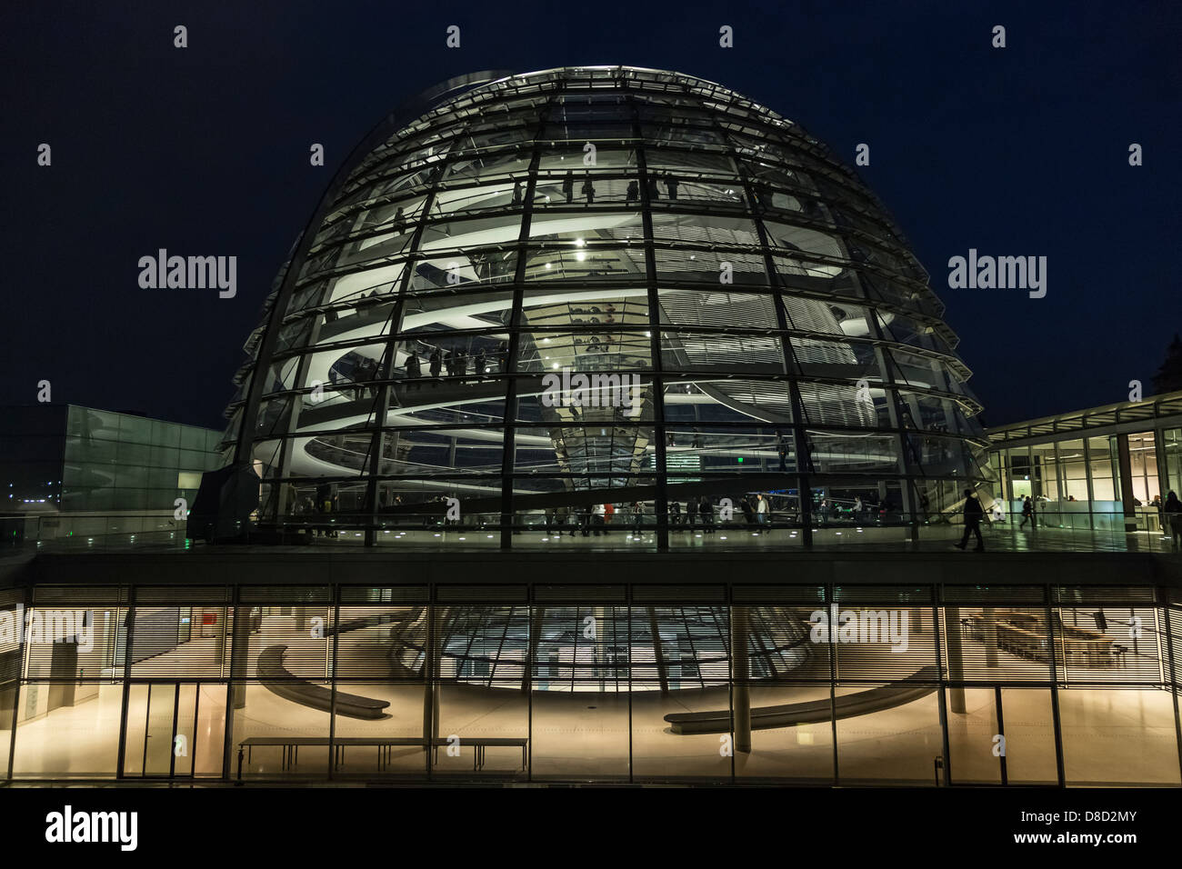 Reichstag parliament building dome hi-res stock photography and images ...