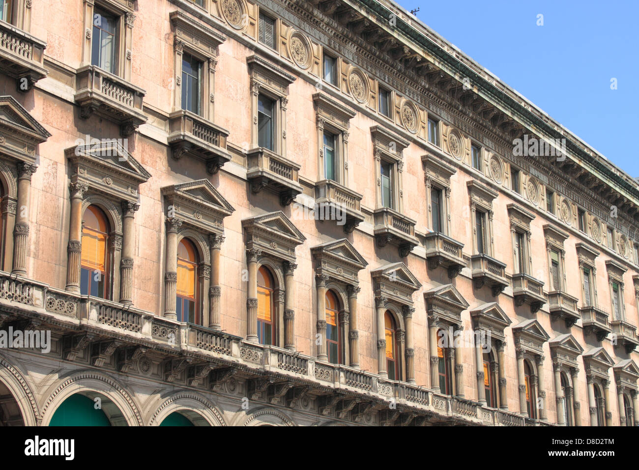 Renaissance palace in Milan, Italy Stock Photo - Alamy