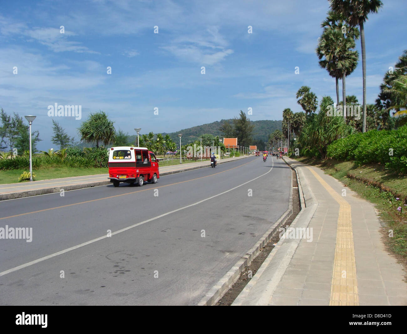 Phuket a view from beach road Stock Photo - Alamy