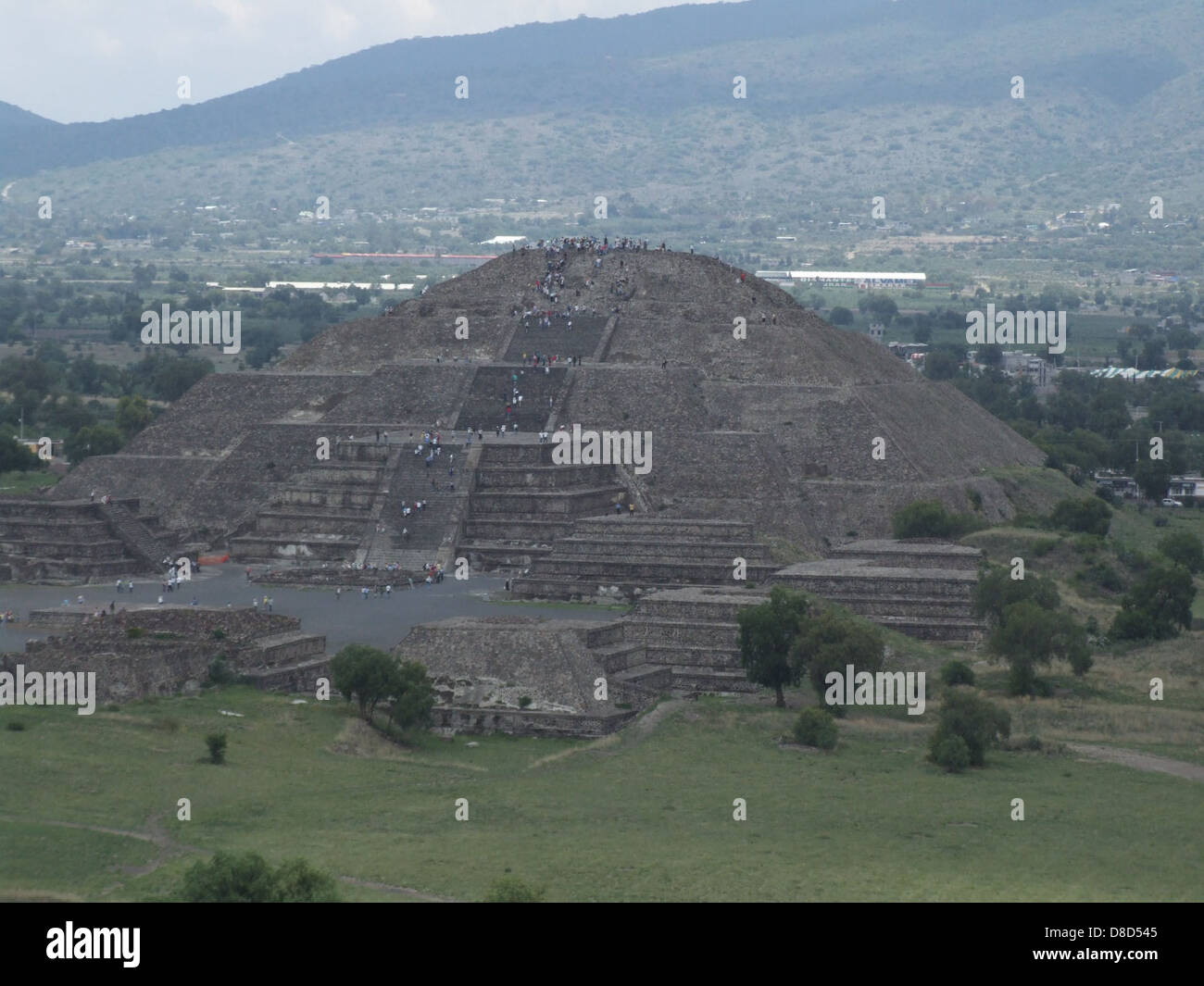 Pyramid of the moon teotihuacan Stock Photo - Alamy