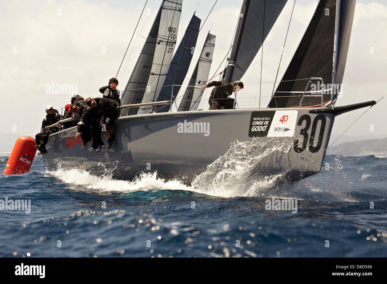 25.05.2013 Barcelona, Spain. Soto 40, Bigamist in action during day ...