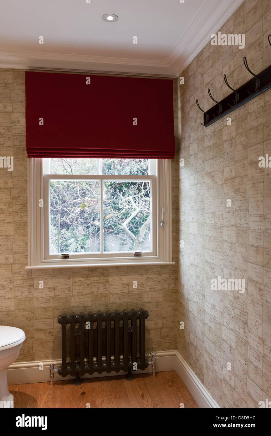 Window blind and radiator Stock Photo - Alamy