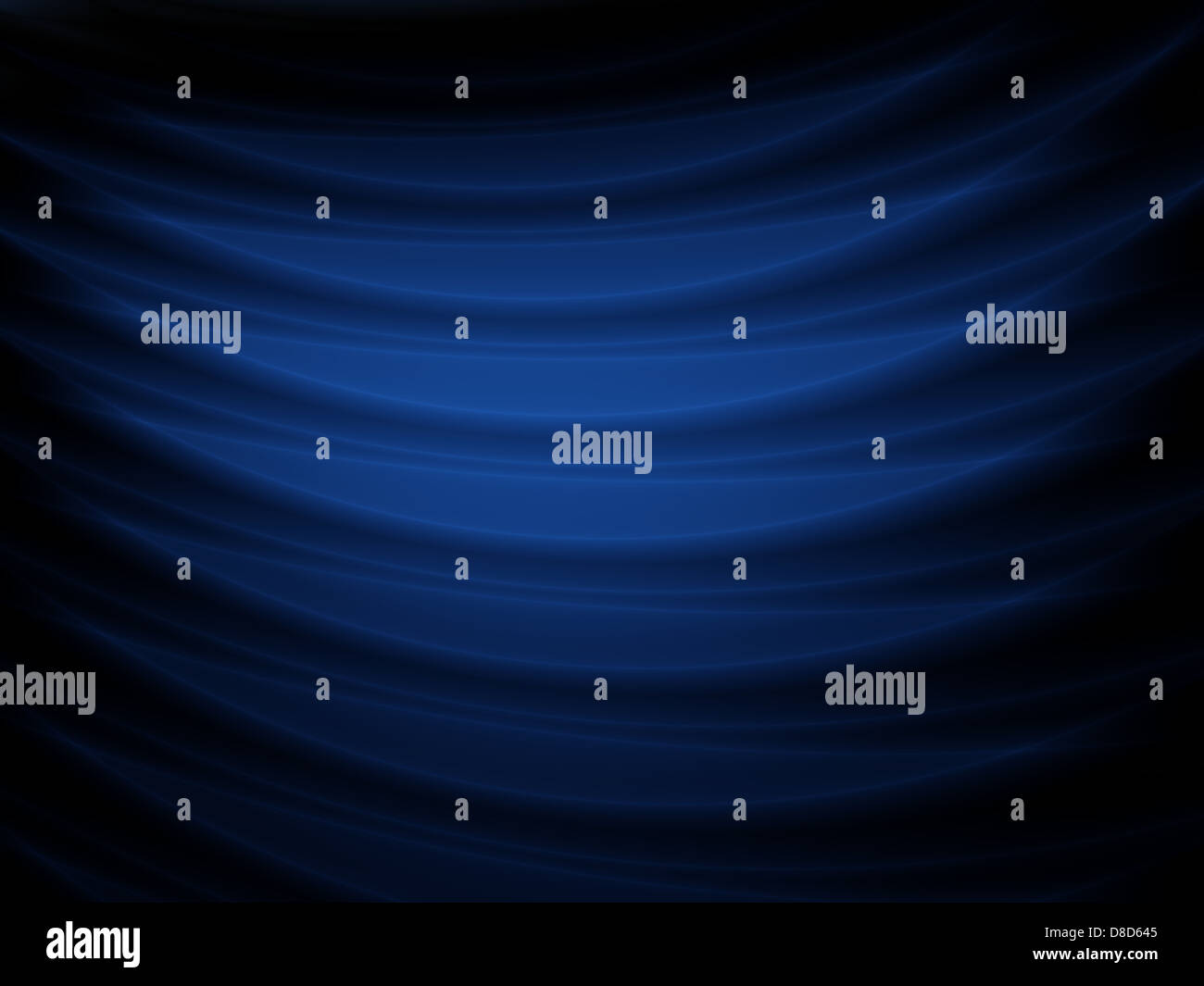 Blue dark wave pattern background Stock Photo - Alamy