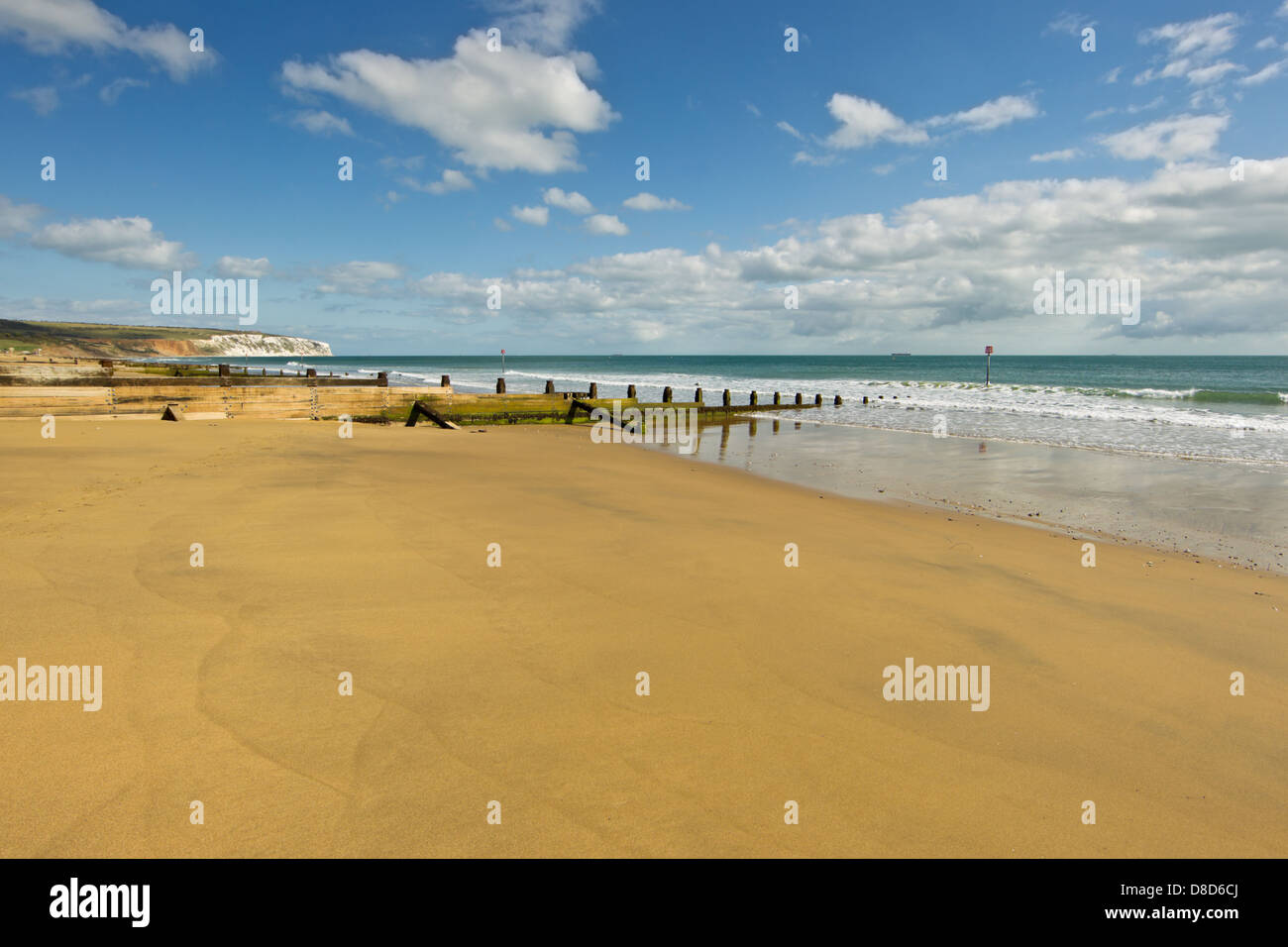 Sandown Beach, Isle of Wight Stock Photo - Alamy