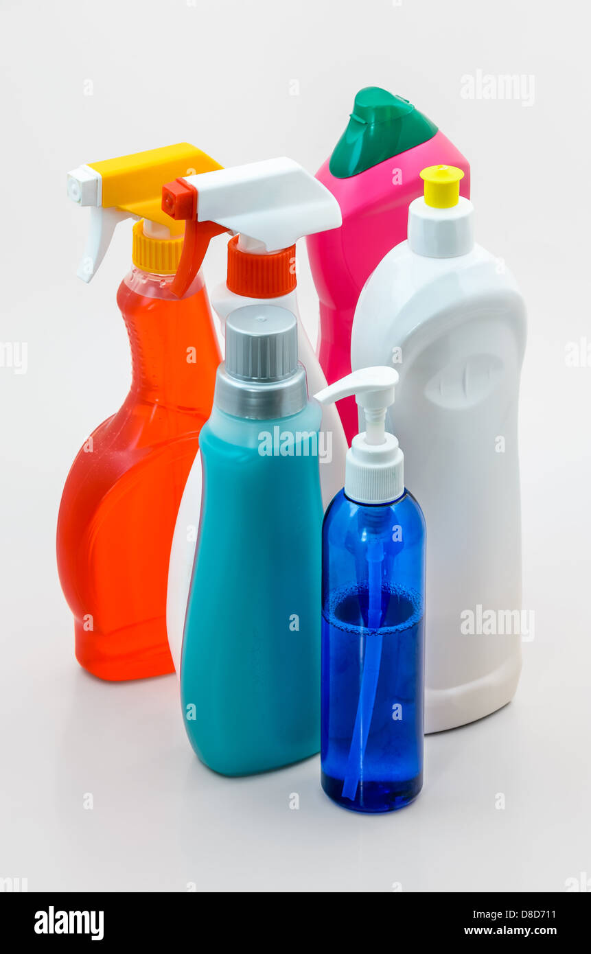 Plastic bleach bottles hi-res stock photography and images - Alamy