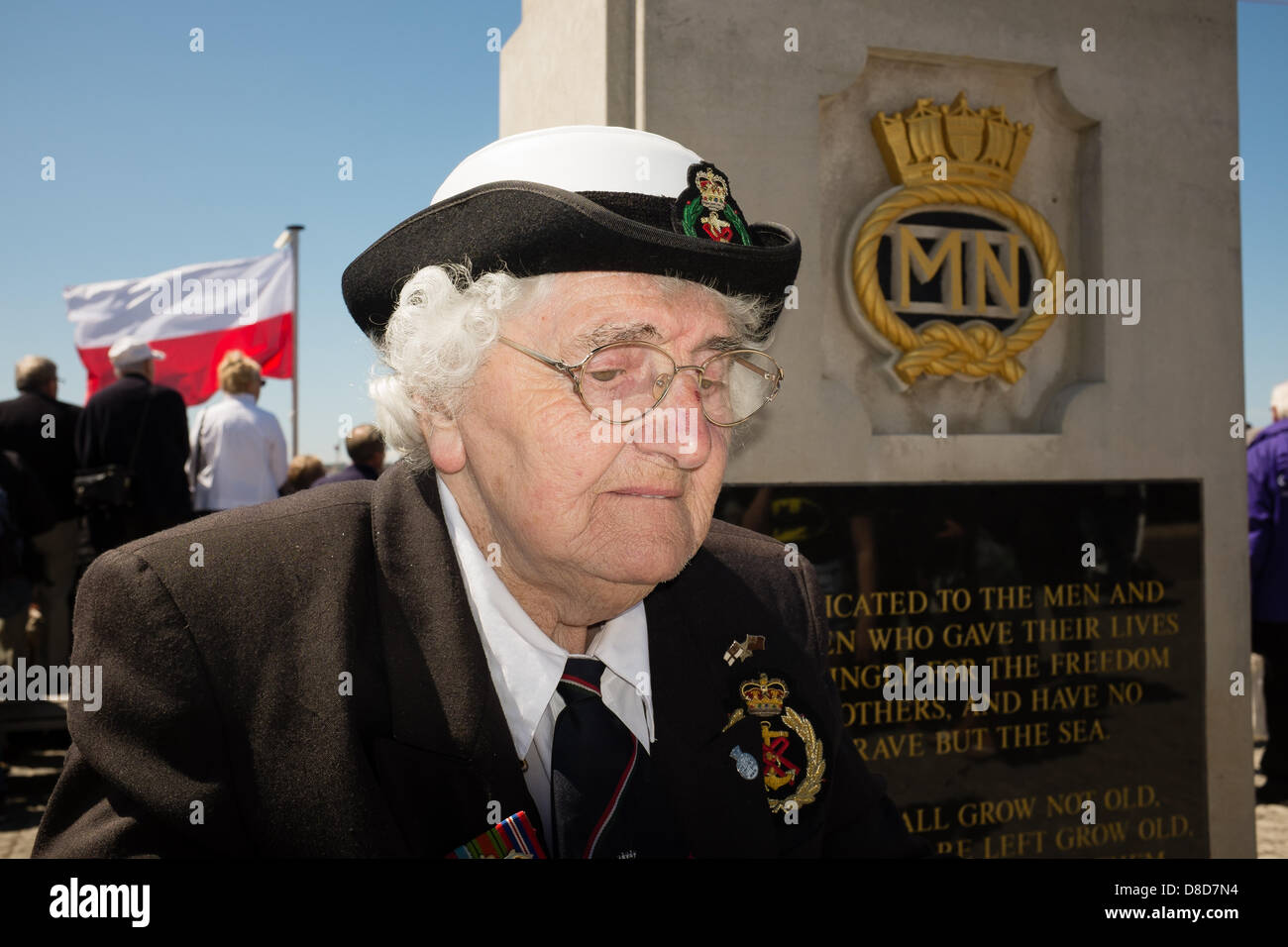 Liverpool, UK, 25th May, 2013. Kathy Townsend. Ex-Royal Navy nurse by ...