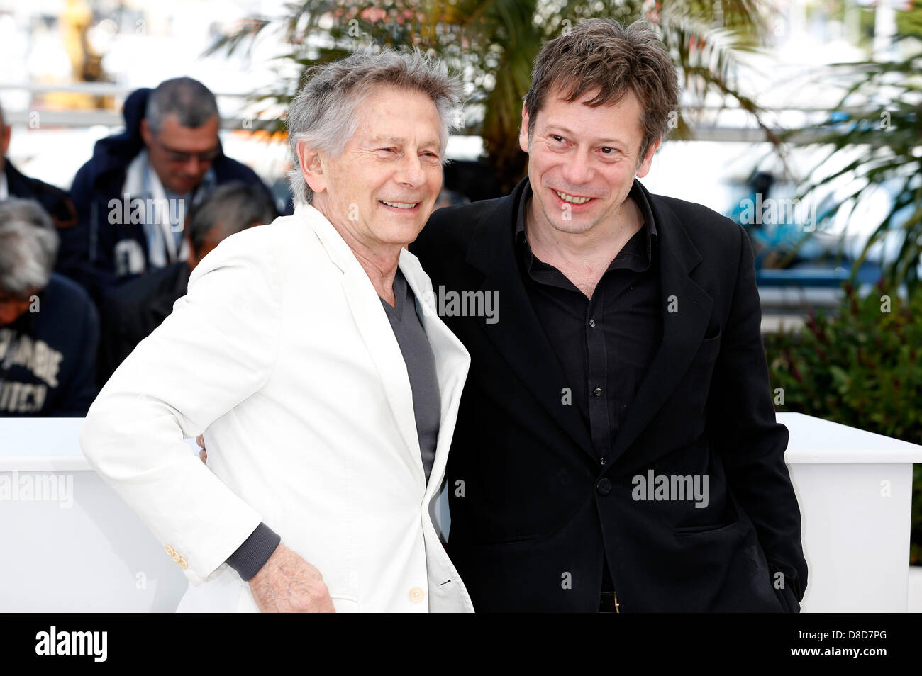 Cannes, France. 25th May, 2013. Roman Polanski and Mathieu Amalric ...