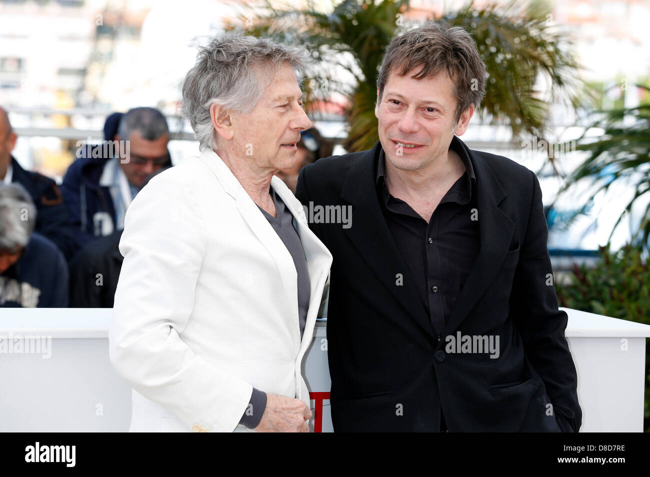 Cannes, France. 25th May, 2013. Roman Polanski and Mathieu Amalric ...