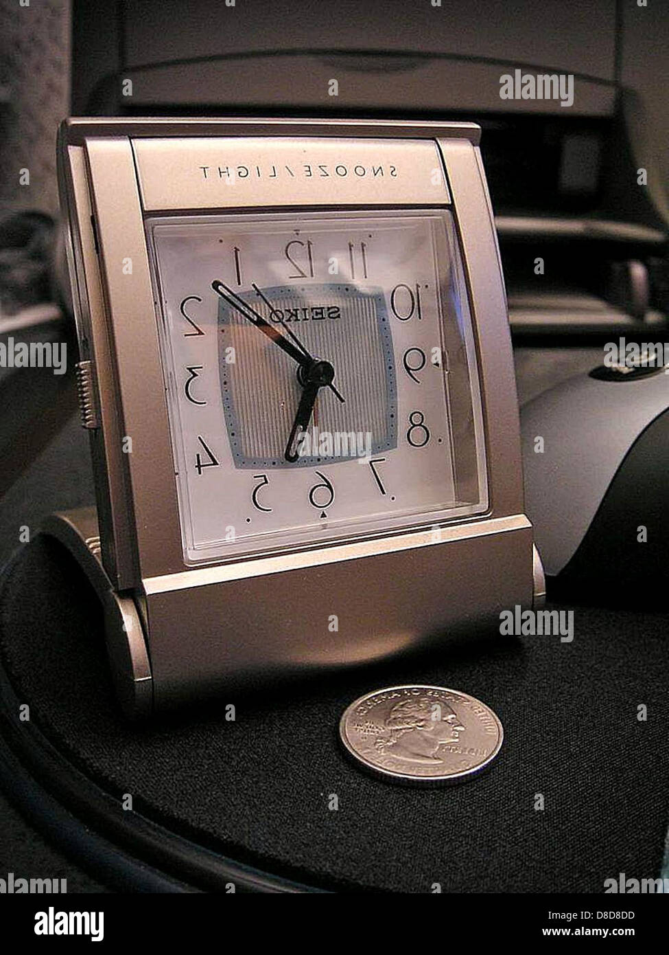 A Seiko alarm clock, known for its durability and reliability. The ...