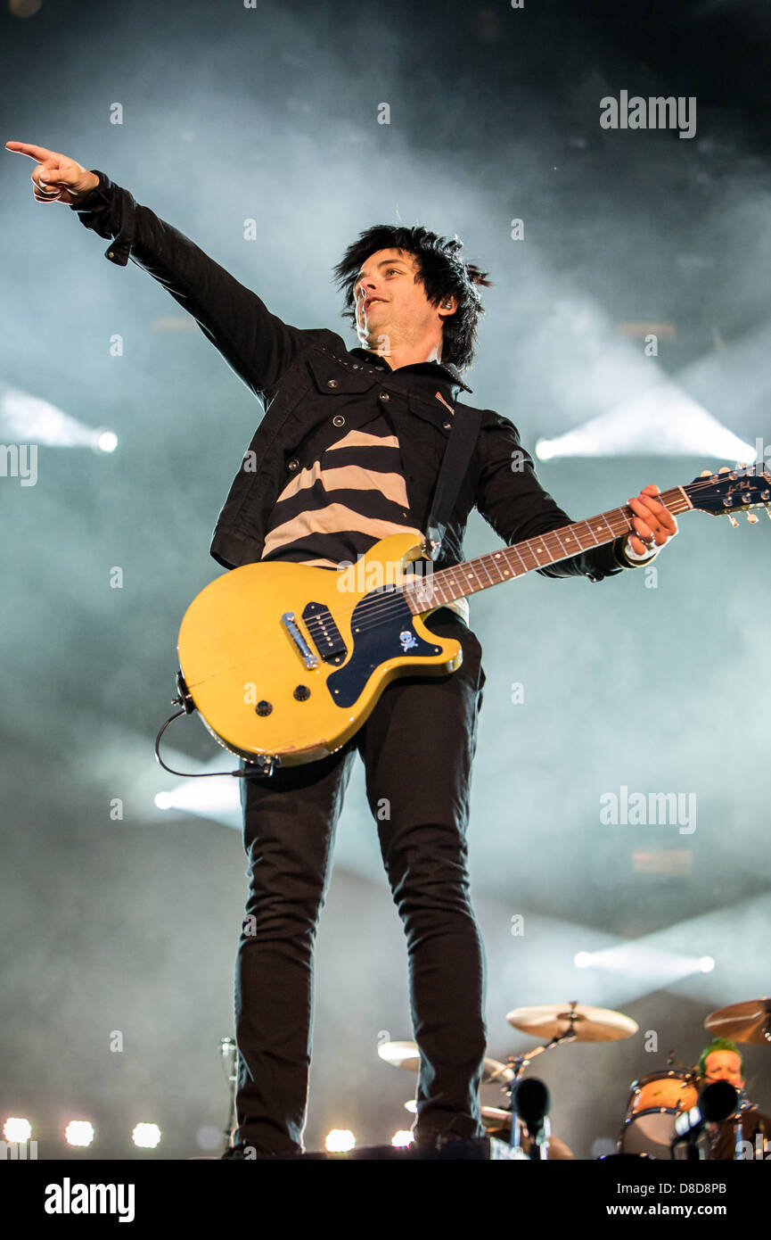 Rho Milan Italy. 24th May 2013. The punk rock American band Green Day ...