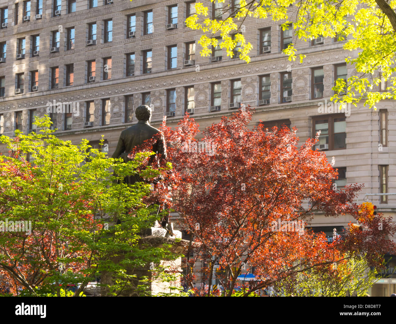 statue in Madison Square Park Stock Photo - Alamy