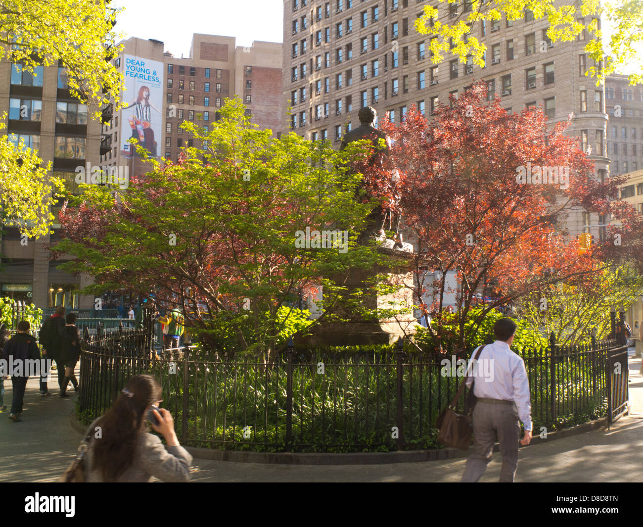 statue in Madison Square Park Stock Photo - Alamy