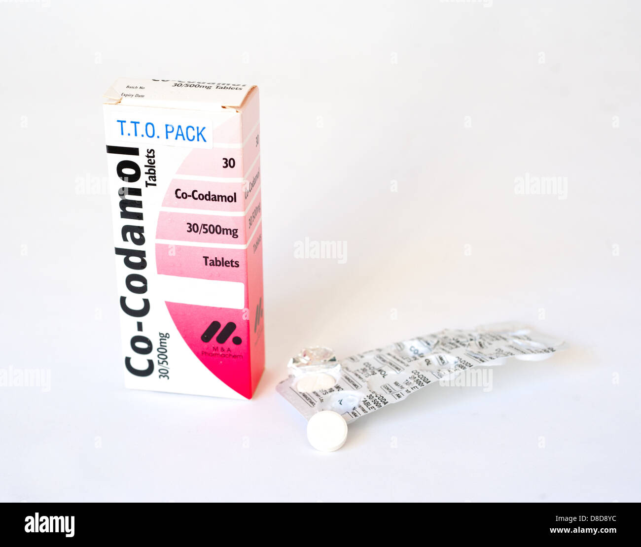 Co-Codamol box Stock Photo: 56840768 - Alamy