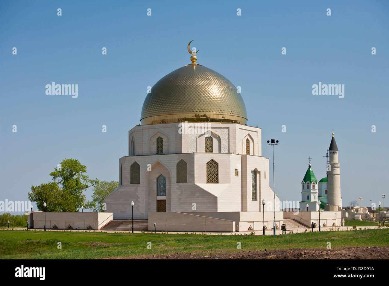 The ruins of the ancient city of Bulgar, the capital of the ancient ...