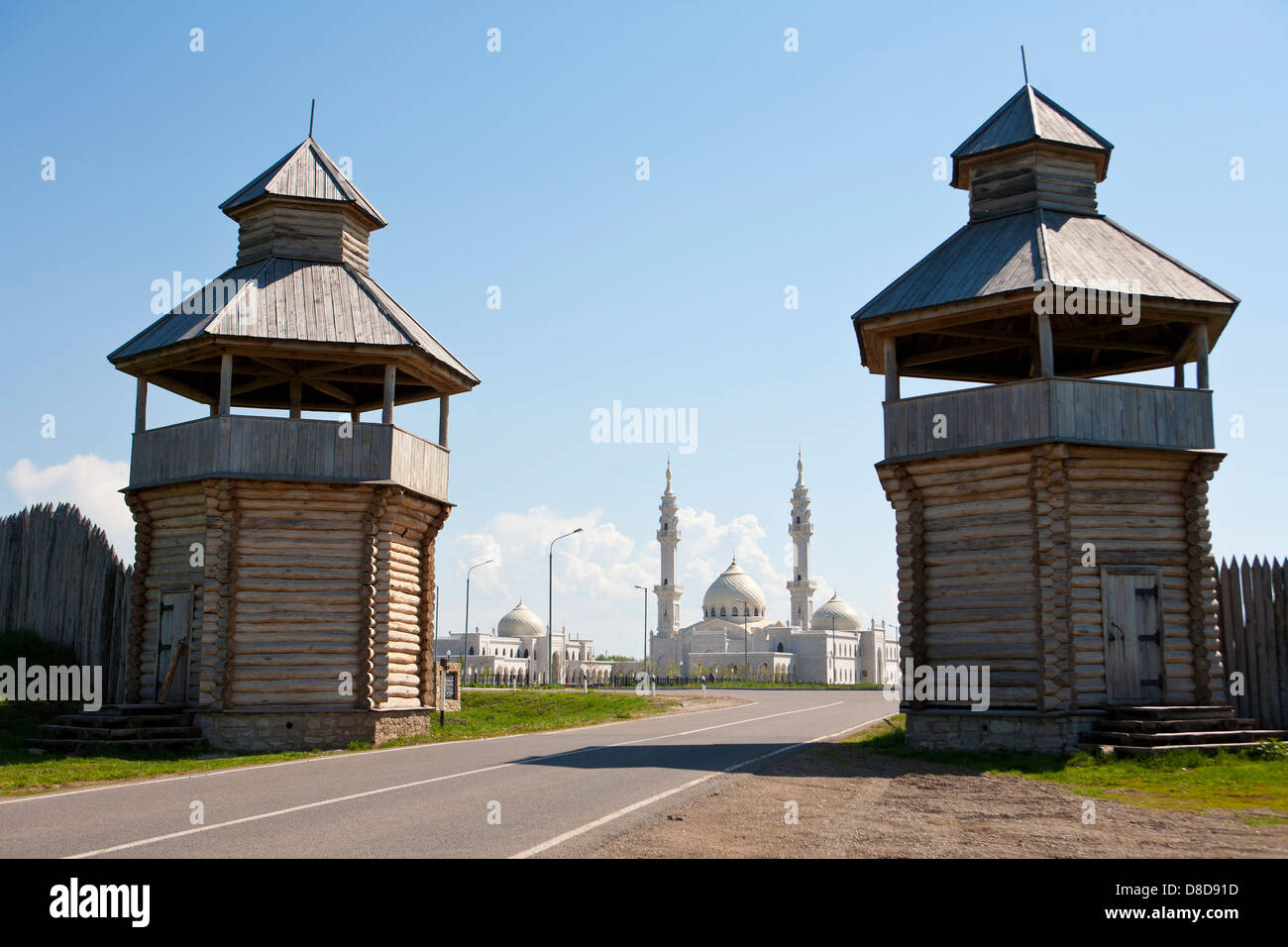 The ruins of the ancient city of Bulgar, the capital of the ancient ...