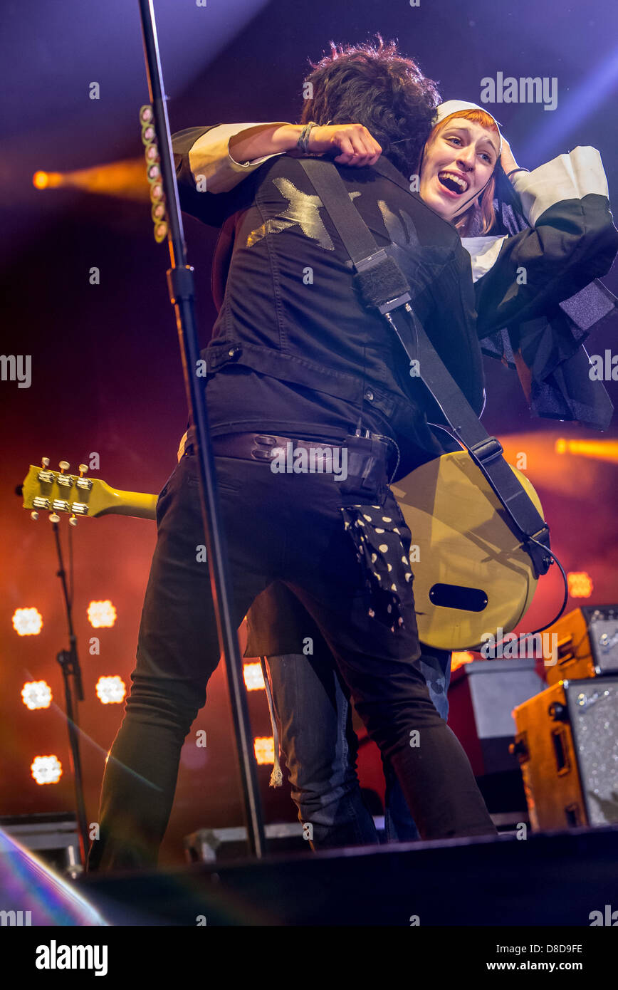 Rho Milan Italy. 24th May 2013. The punk rock American band Green Day ...