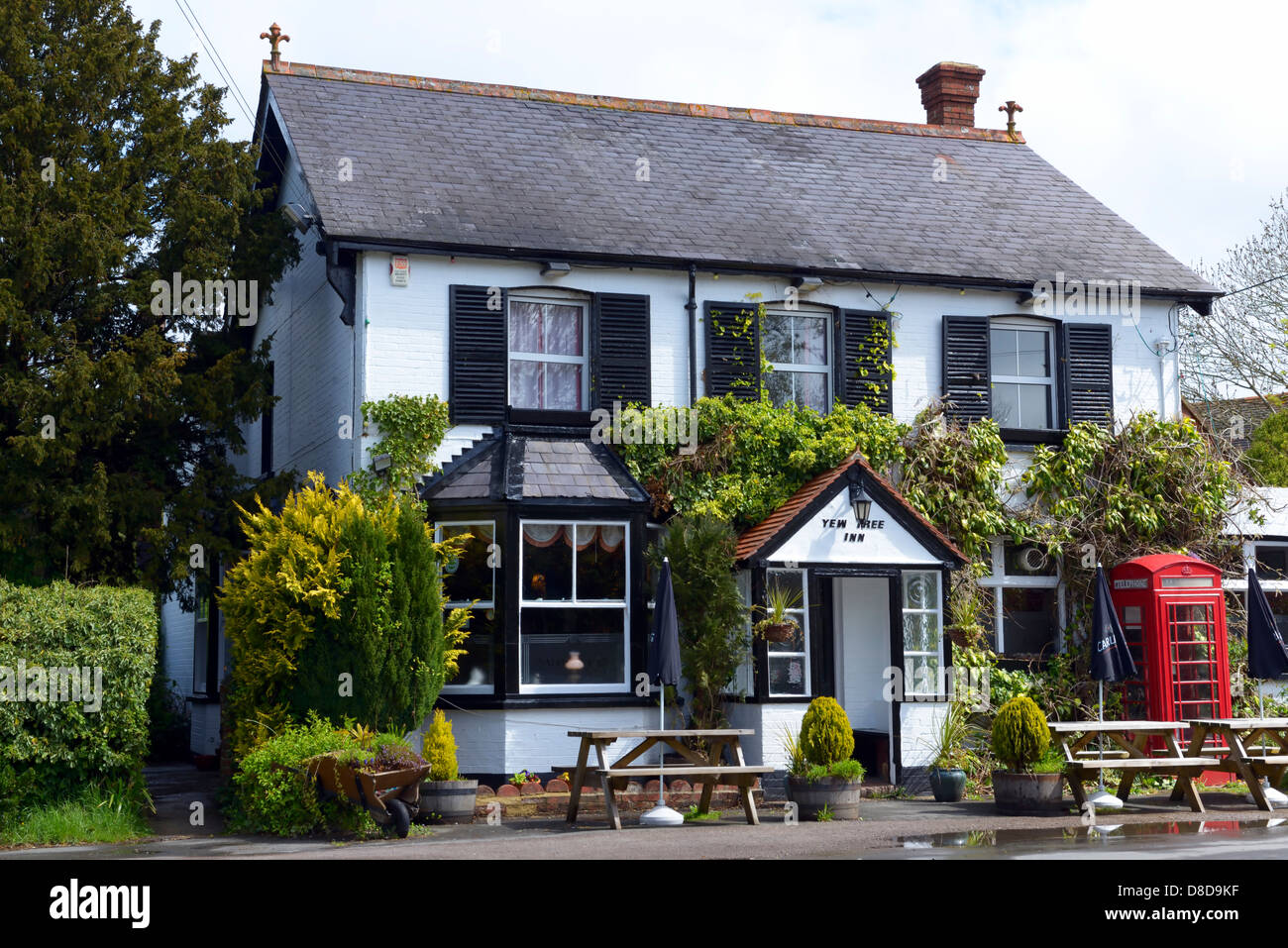 The Yew Tree Inn, Arlington, East Sussex, UK Stock Photo - Alamy