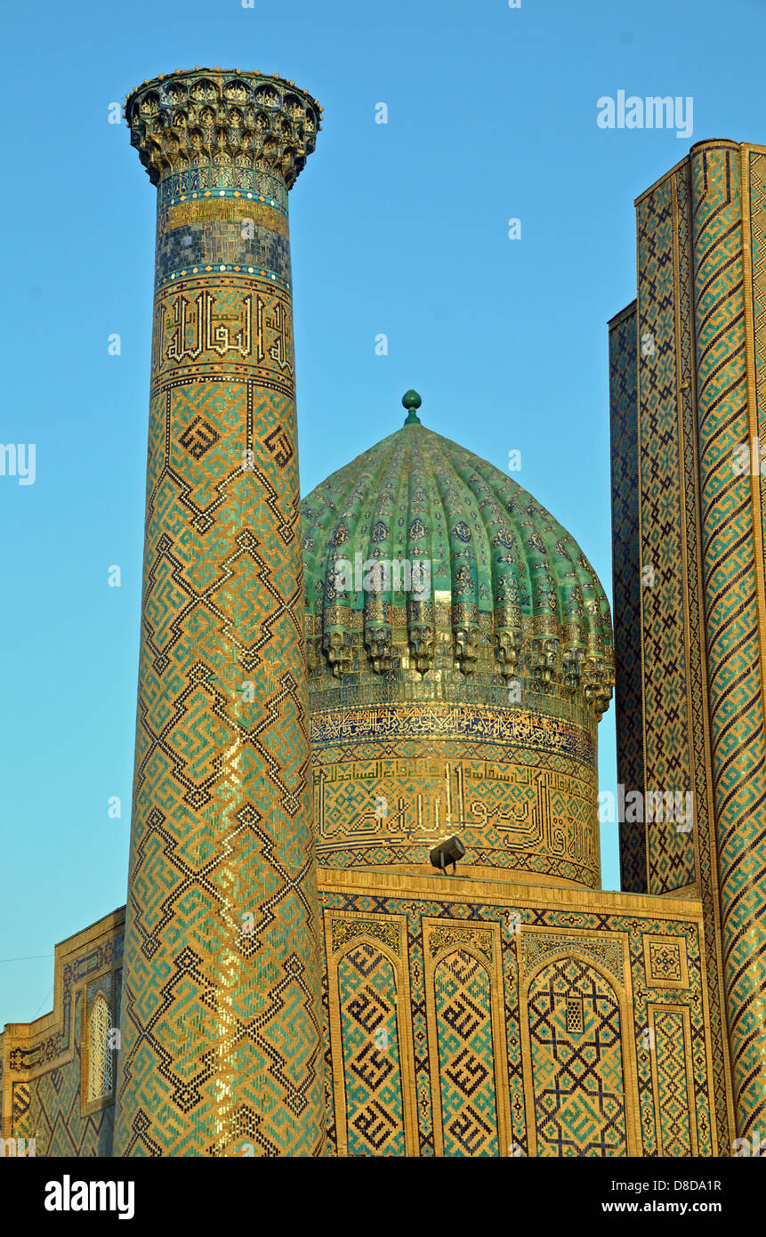 Samarkand mosque dome architecture hi-res stock photography and images ...