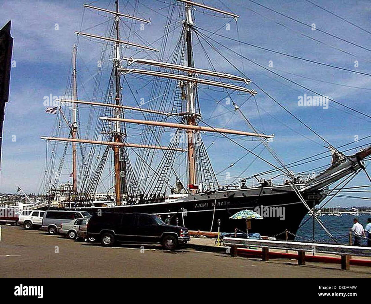 The Star of India is a historic sailing ship docked in San Diego. Built ...