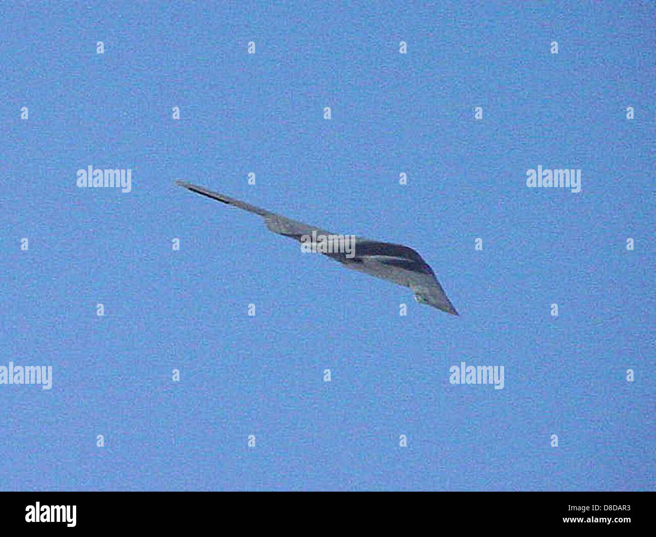 The stealth bomber, a military aircraft designed for precision strikes ...