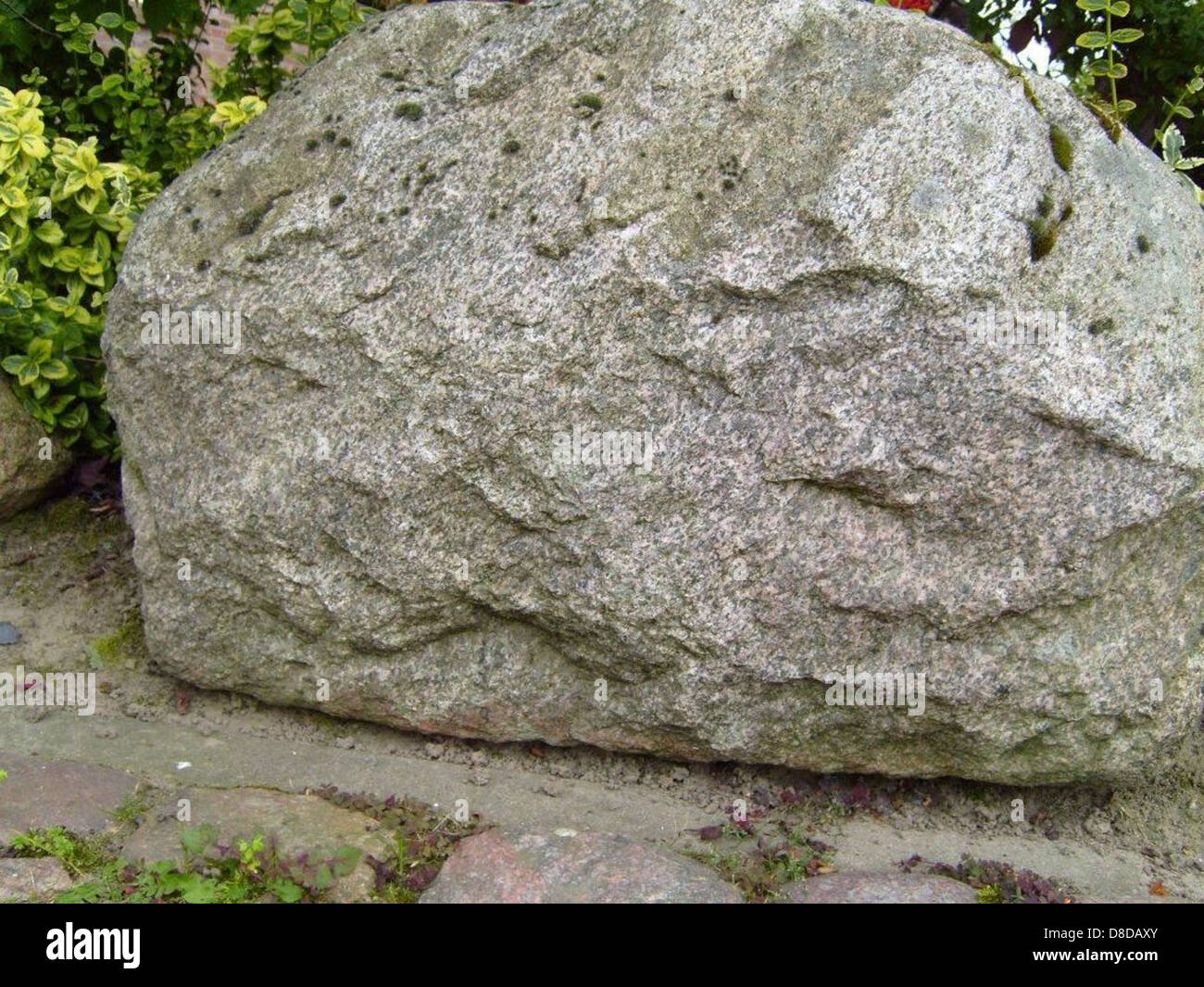 A close-up image of a marble rock, highlighting its smooth surface and ...