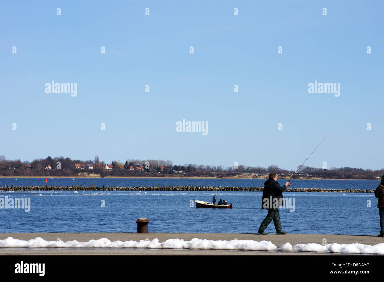 Fishing and rowing boat Stock Photo - Alamy