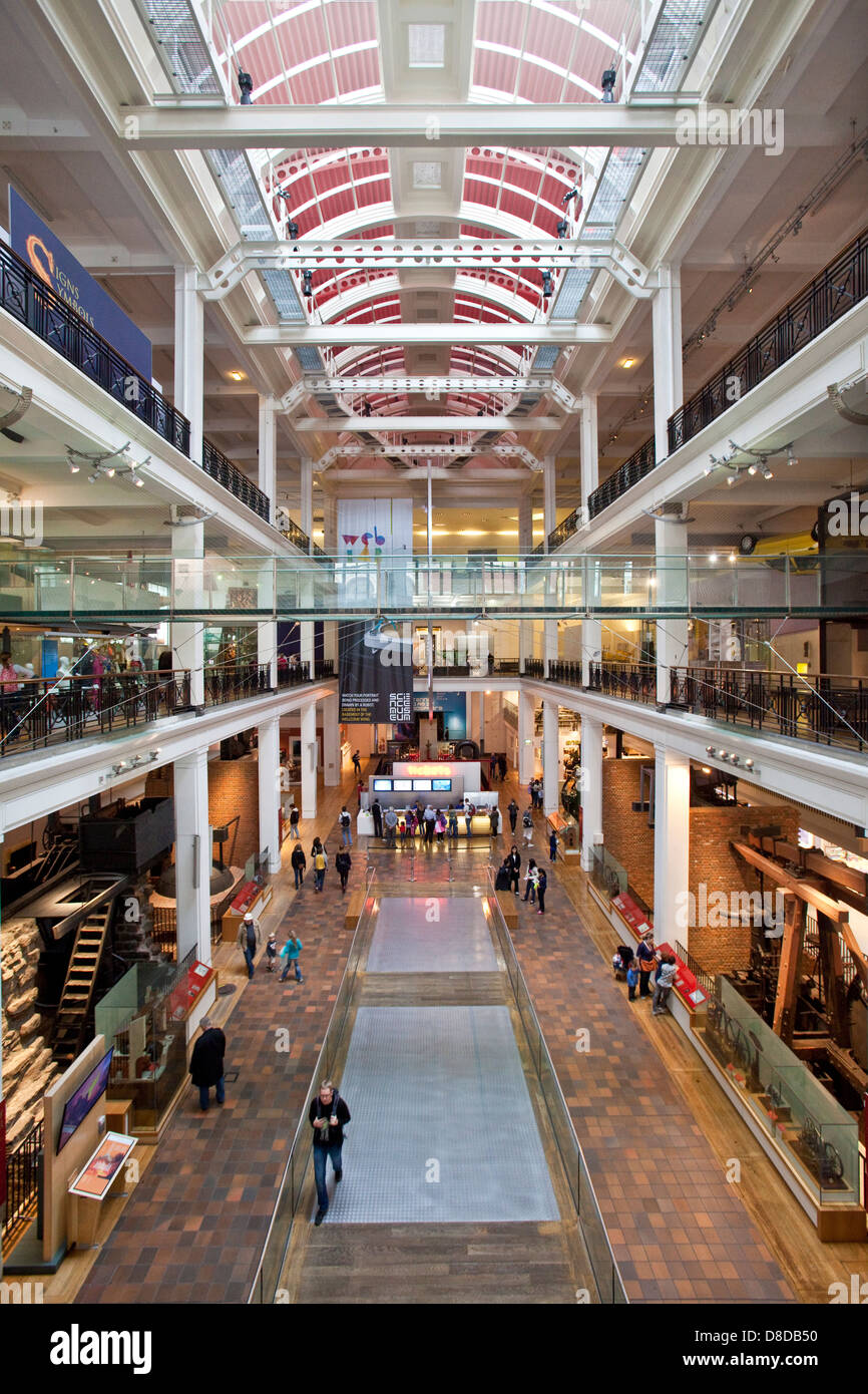 Main Hall, The Science Museum, London, England Stock Photo - Alamy