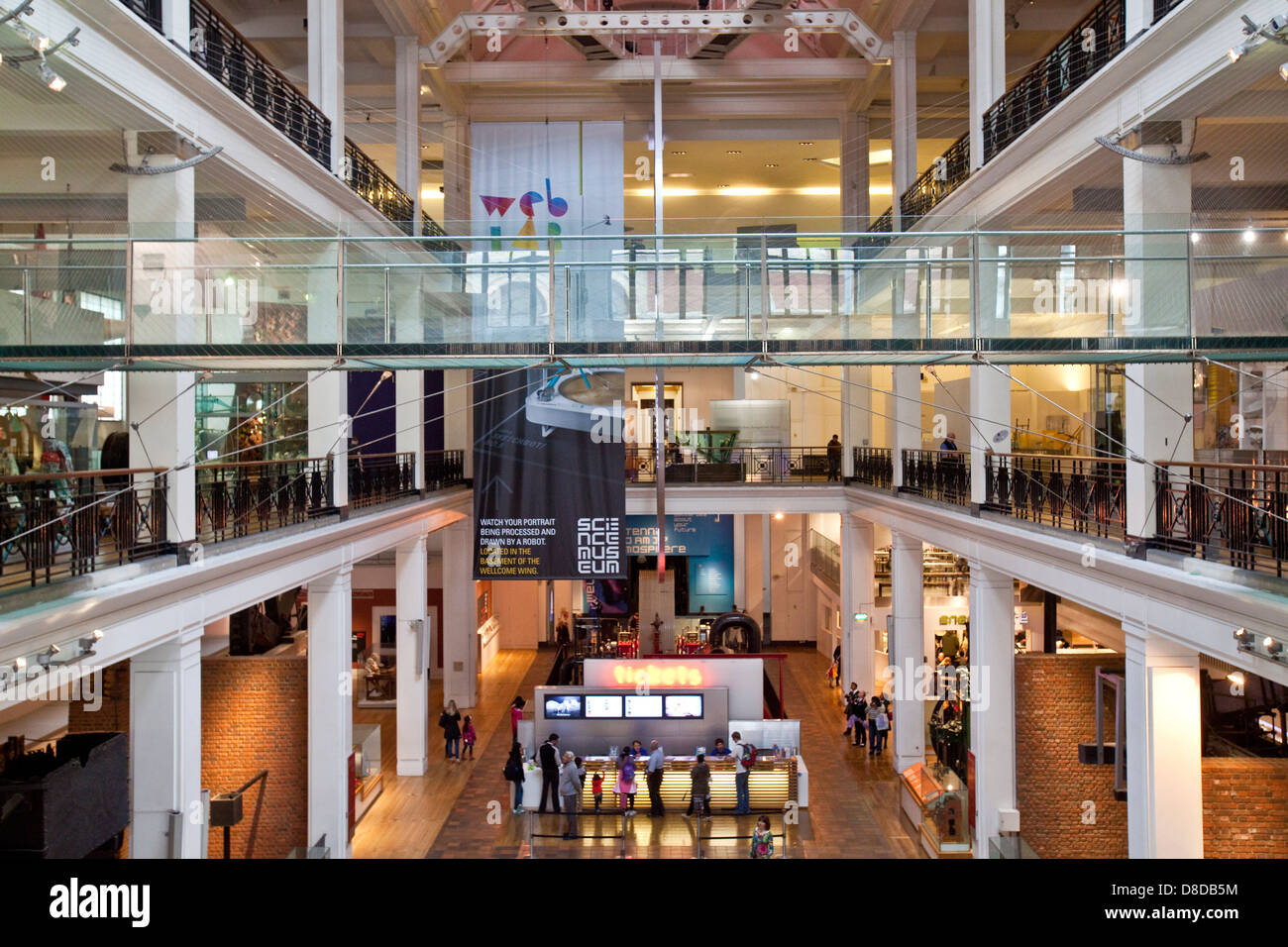 Main Hall, The Science Museum, London, England Stock Photo - Alamy