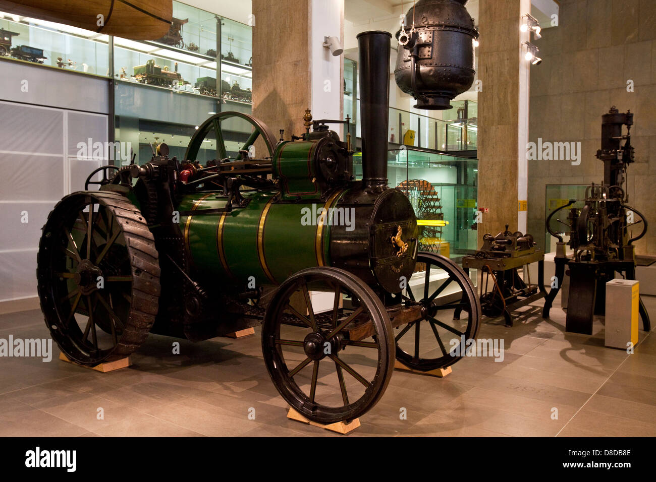 Traction Engine, The Science Museum, London, England Stock Photo - Alamy