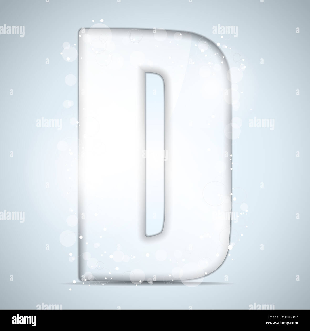 Vector - Alphabet Glass Shiny with Sparkles on Background Letter Stock ...