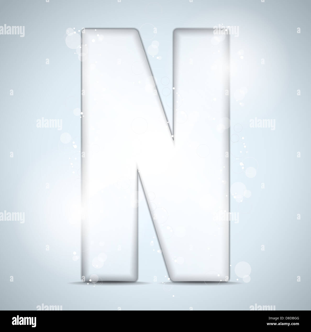 Vector - Alphabet Glass Shiny with Sparkles on Background Letter Stock ...