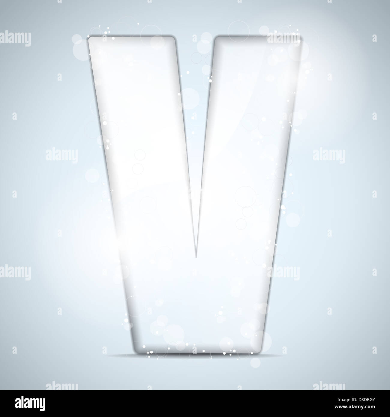 Vector - Alphabet Glass Shiny with Sparkles on Background Letter Stock ...
