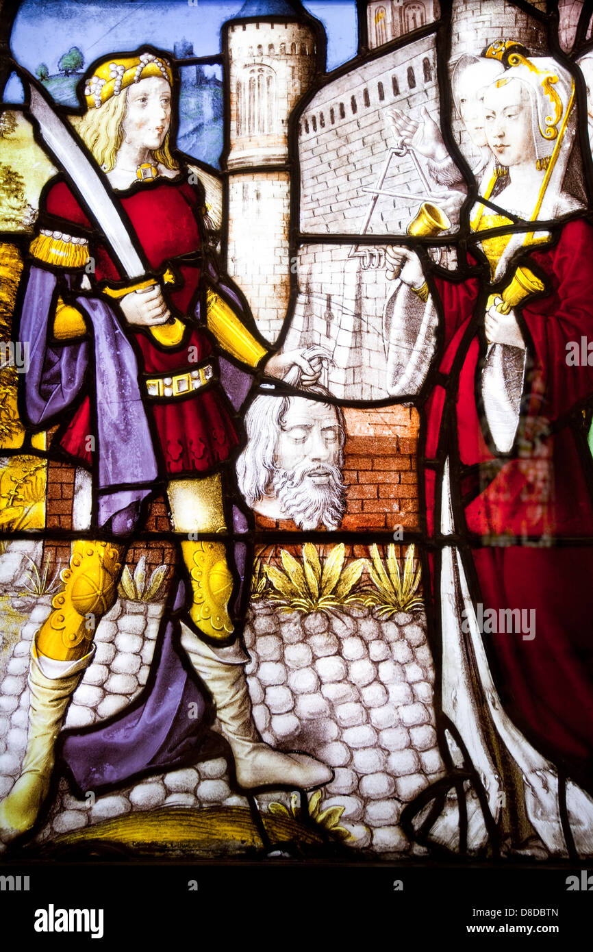 Stained Glass Window Exhibit, The Victoria And Albert Museum, London ...