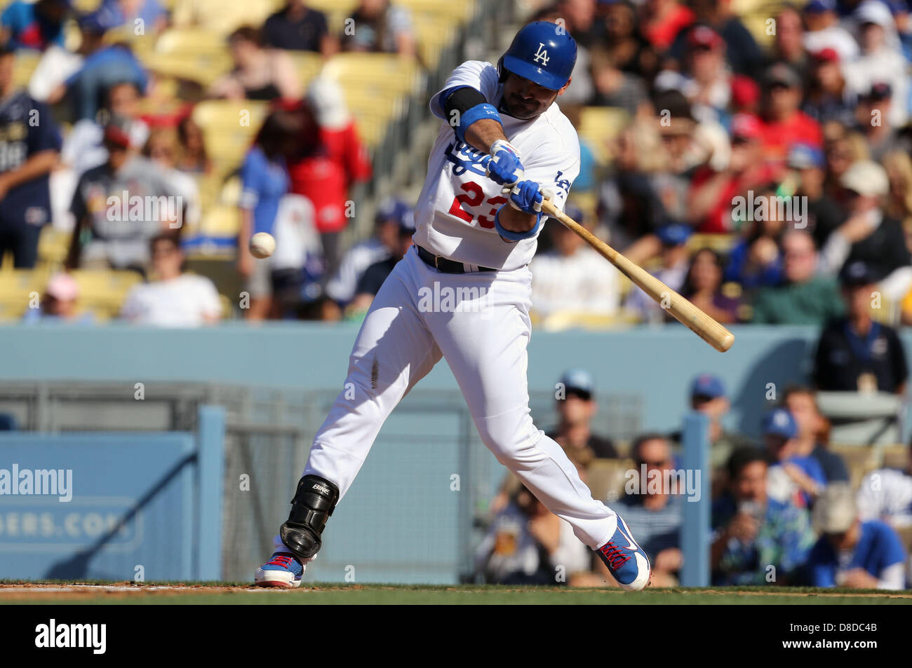 Los Angeles, California, USA. 25th May, 2013. Los Angeles Dodgers first ...