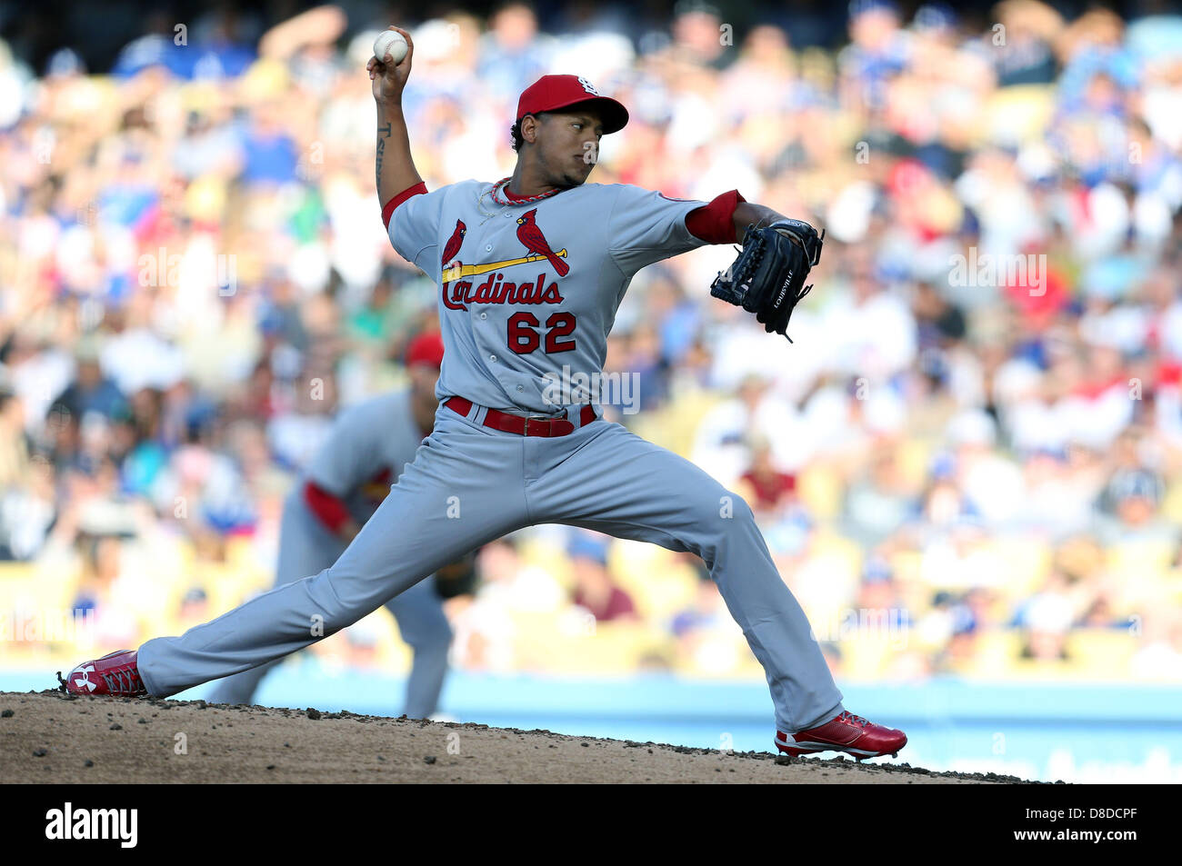 Los Angeles, California, USA. 25th May, 2013. St. Louis Cardinals ...